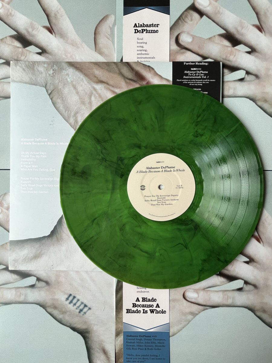 A Blade Because A Blade Is Whole (That Was My Garden Green Vinyl)