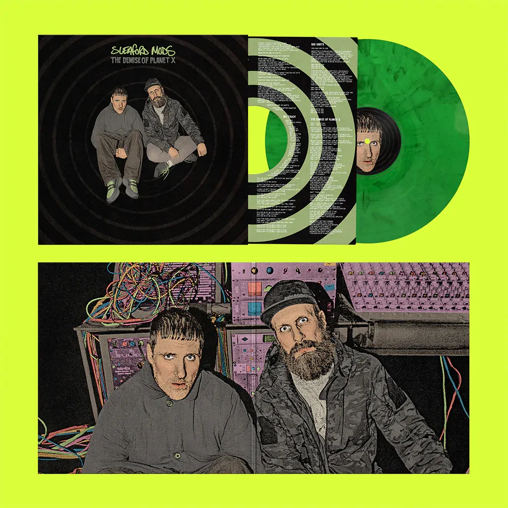 Sleaford Mods - The Demise of Planet X (Neon Green Marble Vinyl) (1LP ...