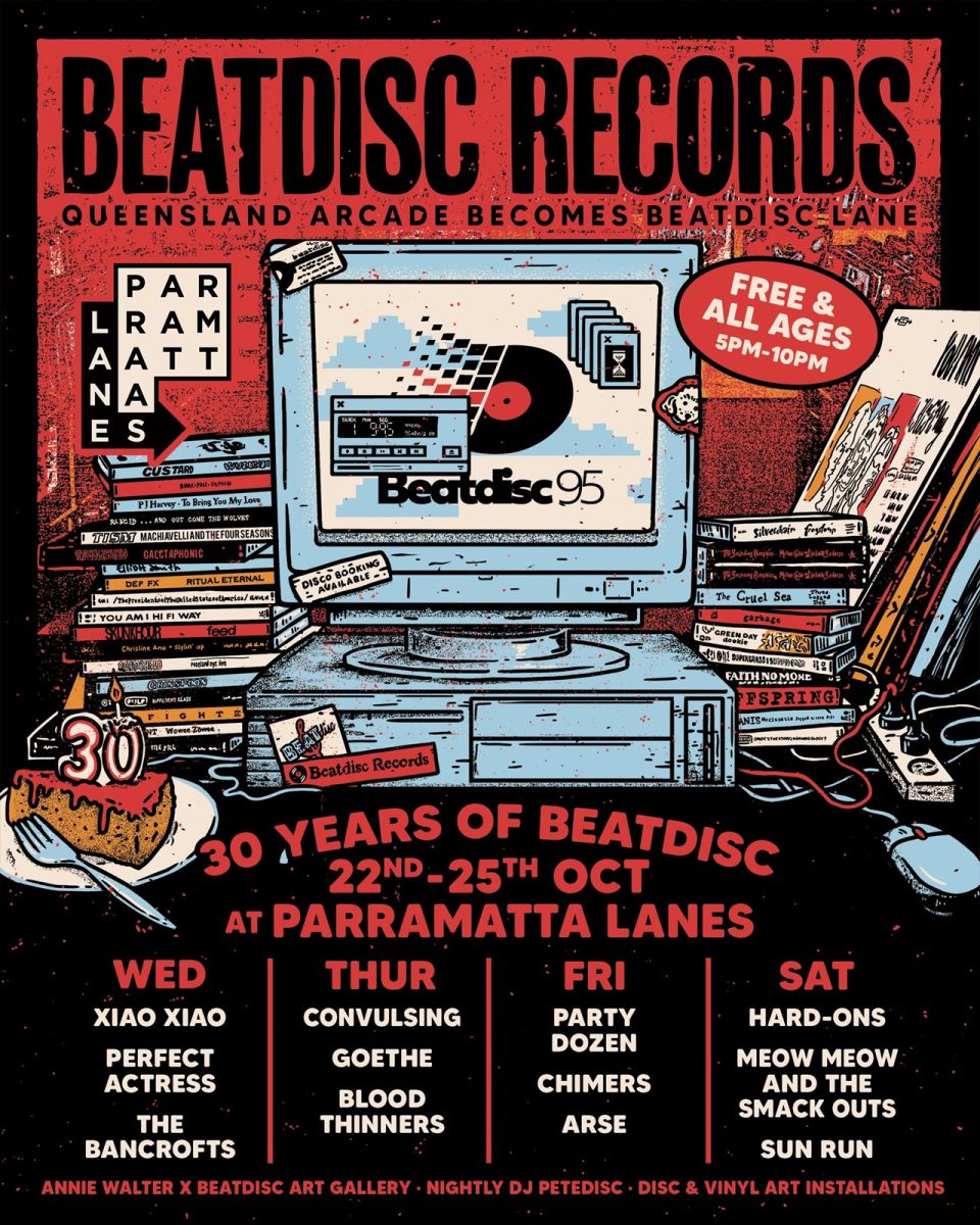 Beatdisc Records to Host ‘Beatdisc Lane’ at Parramatta Lanes 2025
