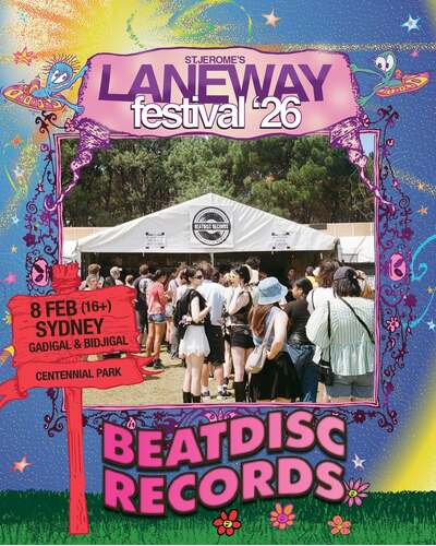 Laneway Festival 2026 Pop-Up Shop | Beatdisc Records on the Road